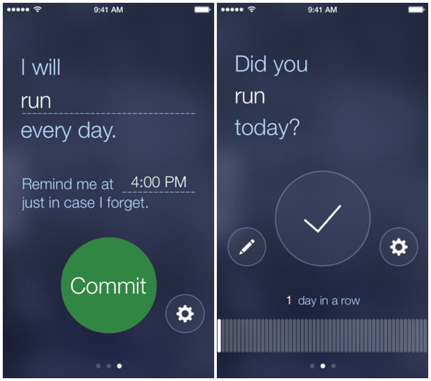 Apps to track your habits and goals · Exist